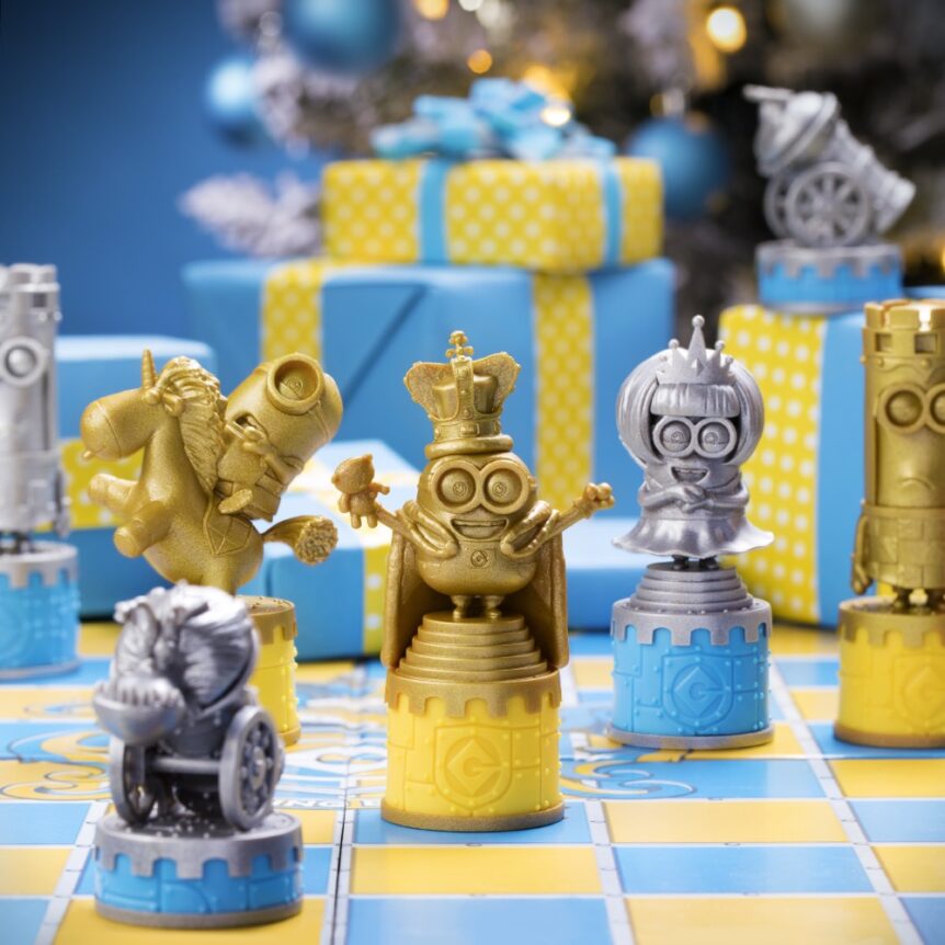 Minions Medieval Mayhem Chess Set - Noble Collection UK Wholesale
