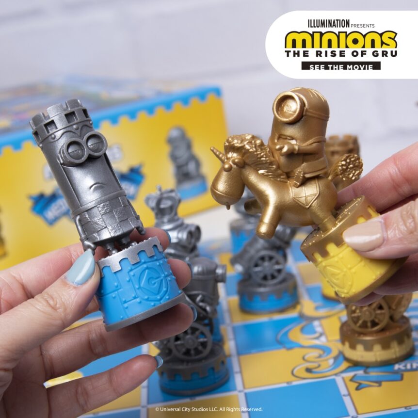Minions Medieval Mayhem Chess Set - Noble Collection UK Wholesale