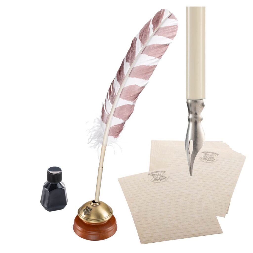 Hogwarts Writing Quill Set - Noble Collection UK Wholesale