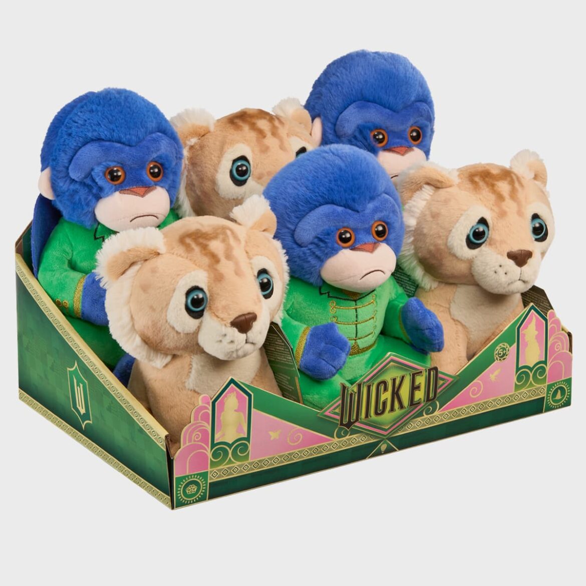 Wicked Plush Assortment 6pc CDU - Noble Collection UK Wholesale